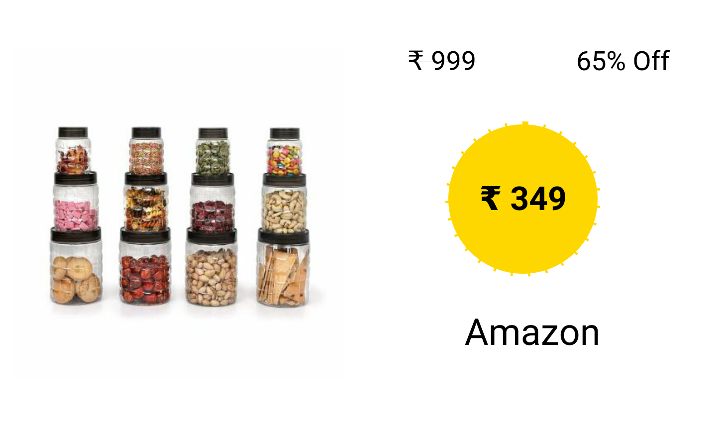 CELLO Checkers Pet Plastic Airtight Canister Set | Food grade and BPA ...