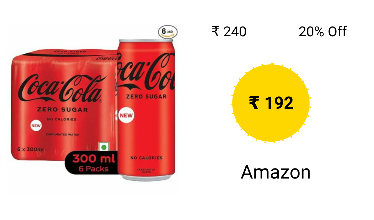 Coca-Cola Coke Zero Sugar Cold drink | Soft Drink with No Calories ...